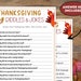 Thanksgiving Riddles / Thanksgiving Riddle Me This (Download Now) - Etsy