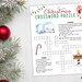 Christmas Crossword Puzzle / Christmas Game for Kids / Holiday ...