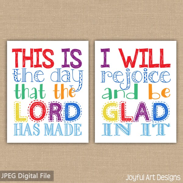 Rejoice Be Glad - Etsy