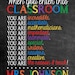 When You Enter This Classroom You Are PRINTABLE. Chalkboard Sign ...