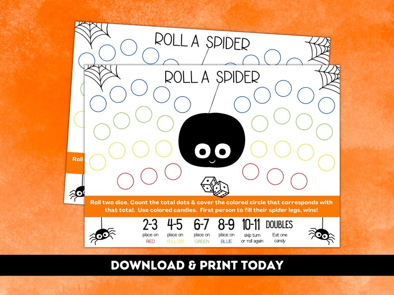 Halloween Kids Game / Halloween Party Games / Printable Halloween Games ...