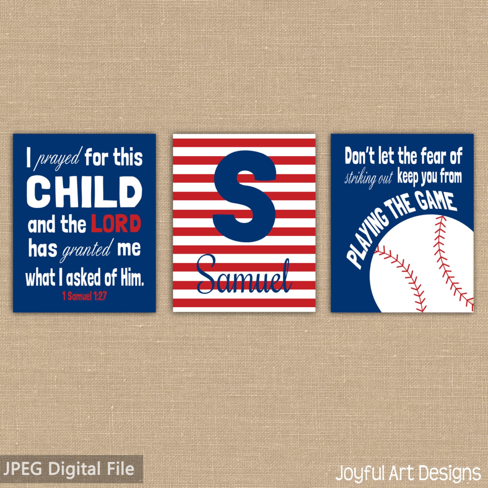 Baseball Nursery Decor Boy Room Signs. Motivating Baseball | Etsy