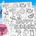 Word Search Summer Game / Summer Party Game / Printable Summertime Game ...
