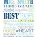 Teacher Subway Art PRINTABLE. Custom Teacher Name Custom Colors ...