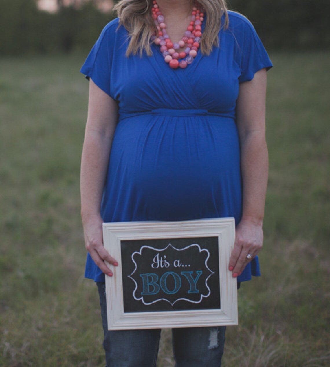 Gender Reveal Printable Sign. It's a BOY. It's a GIRL. - Etsy