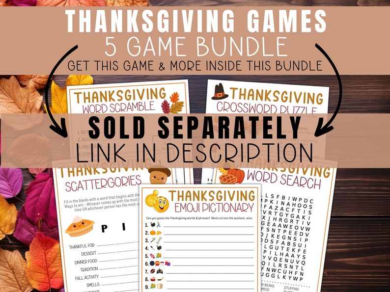 Thanksgiving Scattergories / Thanksgiving Word Game / Fall Holiday Game ...