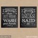 Bathroom Chalkboard Sign. Bathroom Decor Spread Cheer Not Germs Wash ...