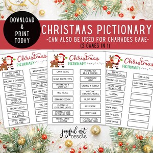 Christmas Game Bundle / Printable Christmas Games for Kids / Games for ...