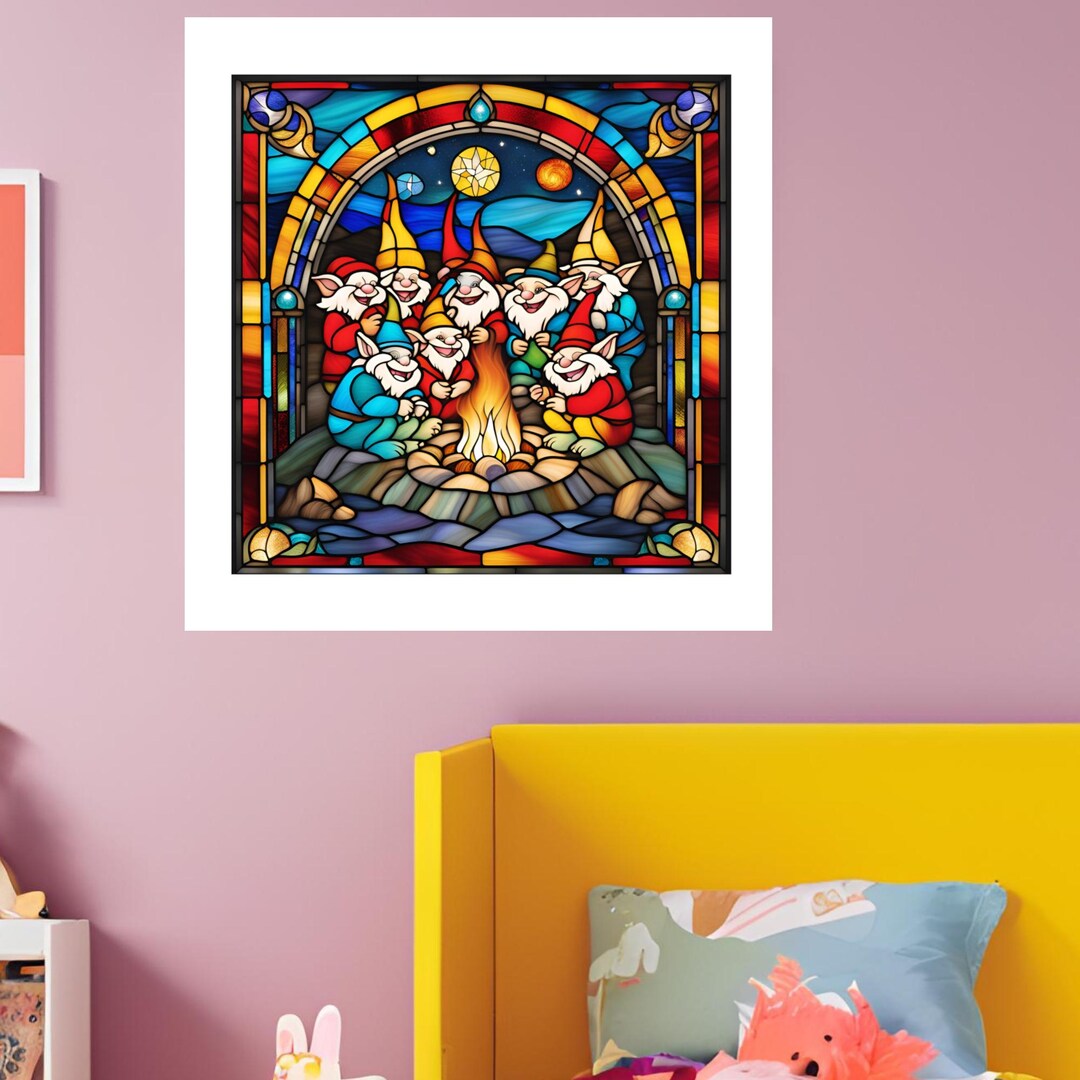 Troll Tales by Firelight: A Stained Glass Celebration - Etsy