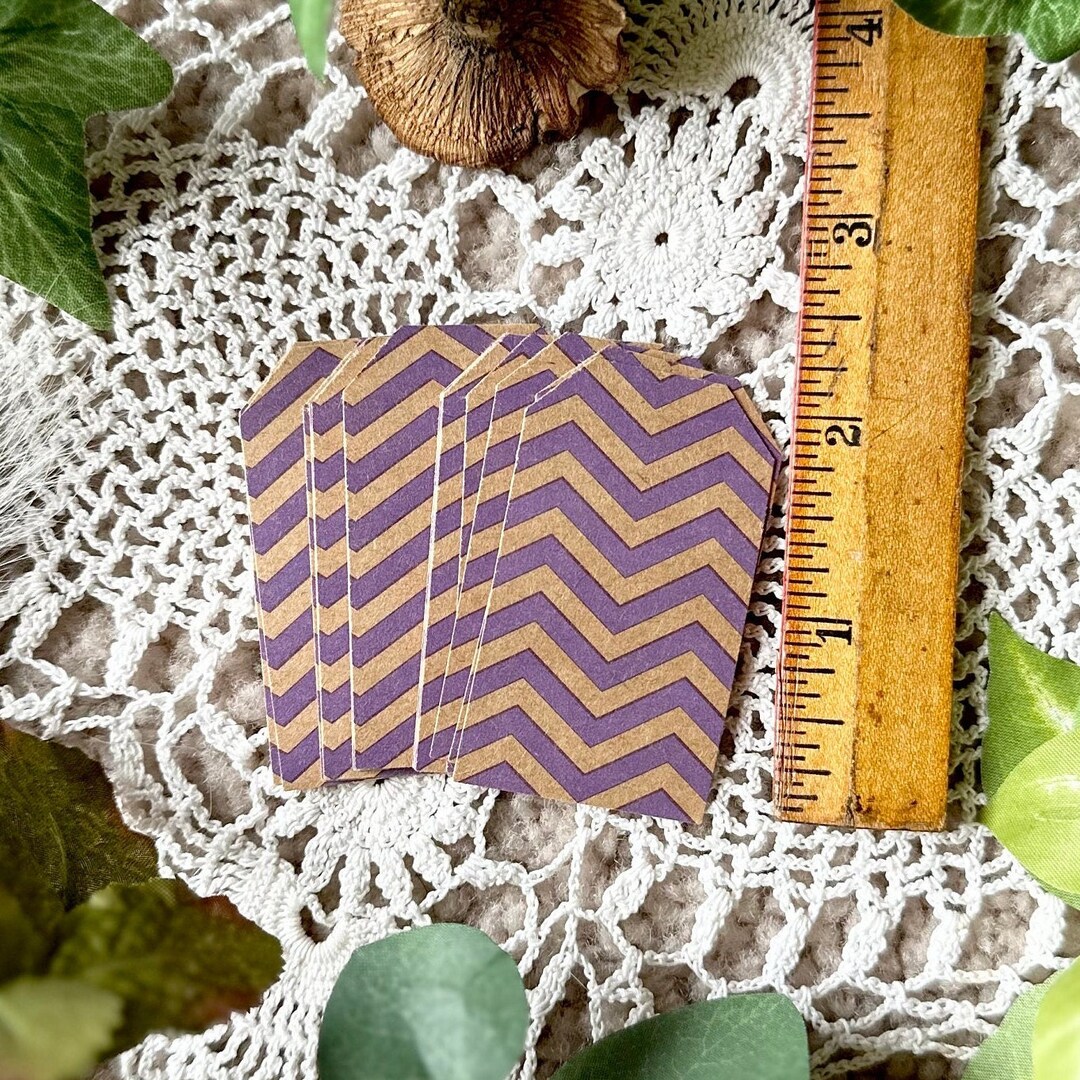 70 Purple Chevron Gift Tags Kraft Paper Tags Shipping Tags - Etsy
