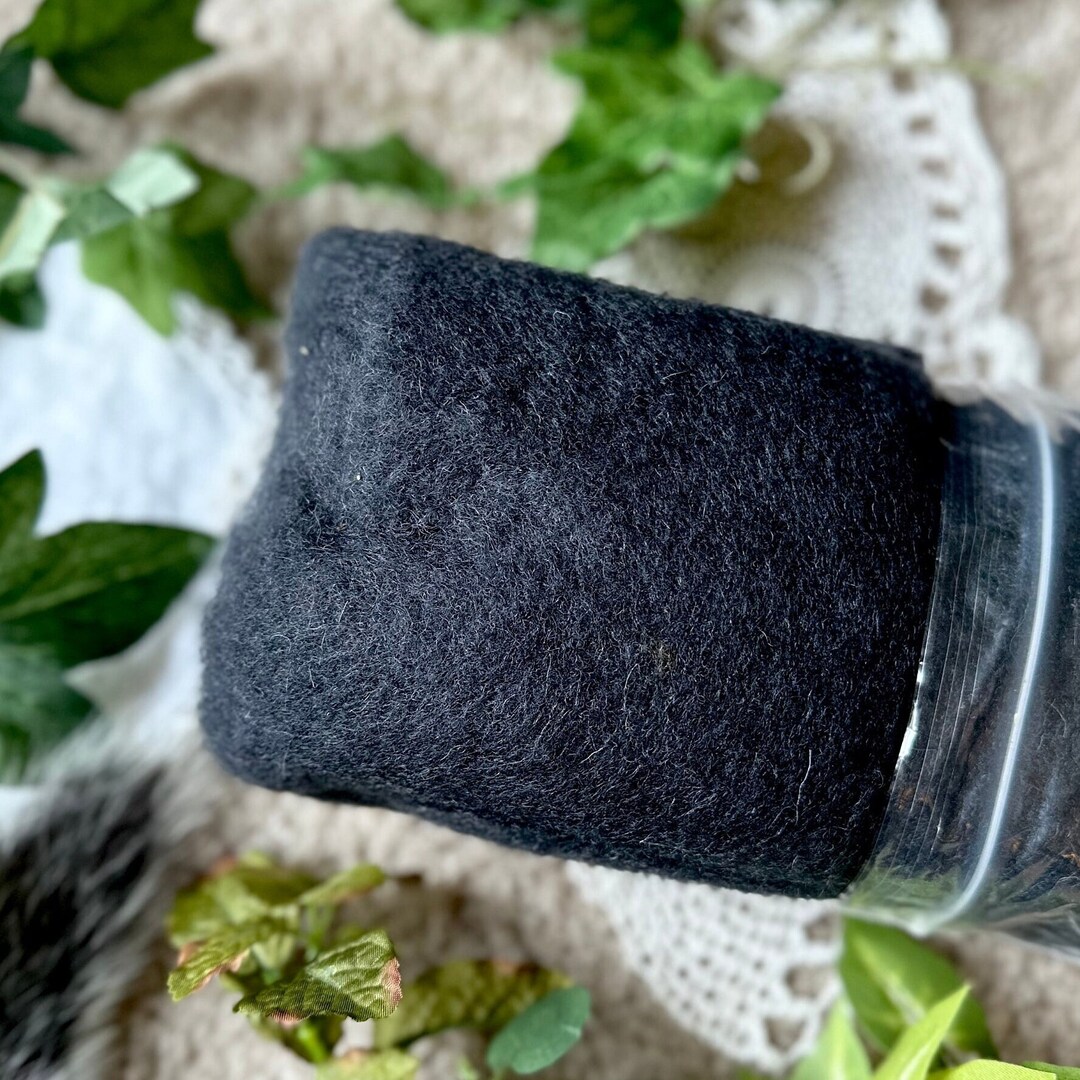 2 Oz Dark Gray Felting Wool No. 76/77 Needle Felting - Etsy