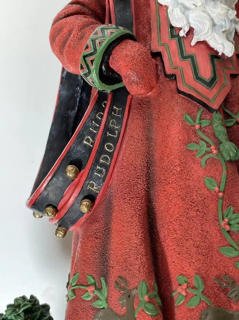 Pipka Wheres Rudolph Santa Figurine Memories of Christmas 1997 - Etsy