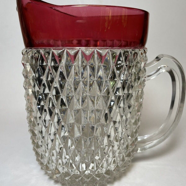 Diamond Point Glass - Etsy