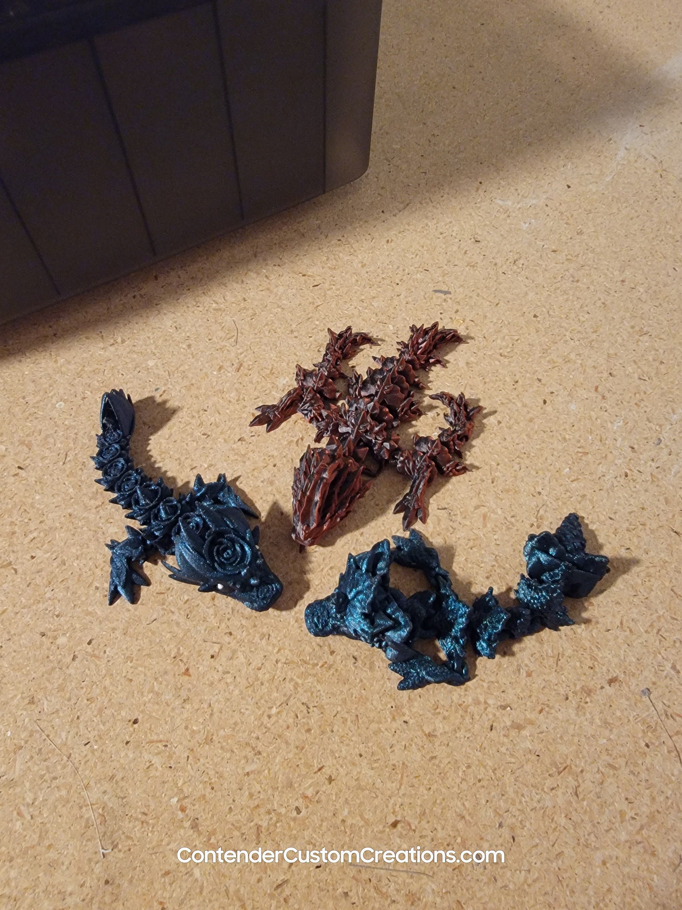 Mini Grab Sampler 3D Printed Collection 3 Item Mini Dragon Box LIMITED ...