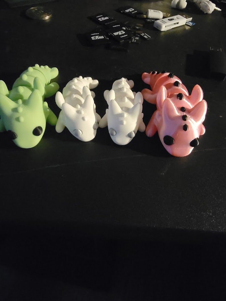 Mini Grab Sampler- 3D Printed Collection- 3 Item Mini Dragon Box ...