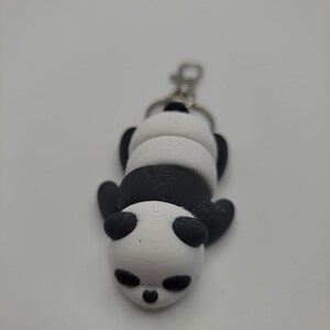 Baby Panda 3D Printed Articulated Keychains - Etsy
