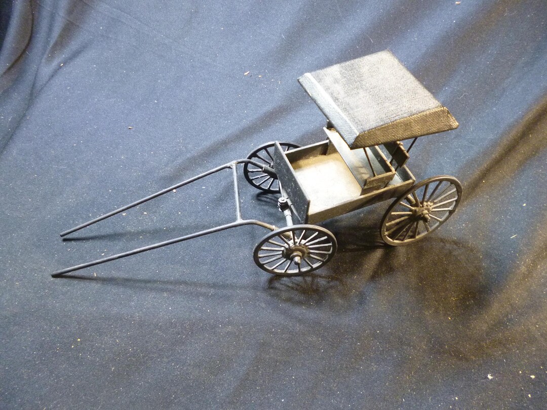 Handmade Amish Buggy Model, 1/12 Scale Display, 1990s Craft - Etsy