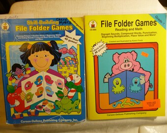 File Folder Games - Etsy