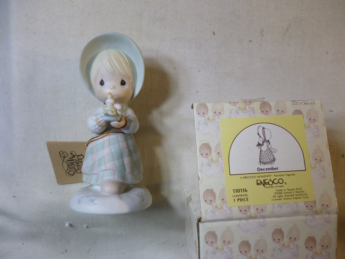 Precious Moments - December Calendar Girl - #110116 - W/original Box ...