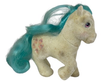 3 Vintage My Little Pony so Soft Magic Star Posey Wind Whistler Fuzzy ...