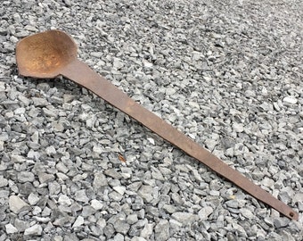 Antique Lead Smelting Ladle With Make-do Antler Handle - Etsy