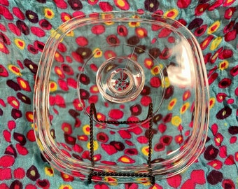 Vintage Kitchen Pyrex Clear Glass Square 8.5 Inch Replacement Lid - Etsy
