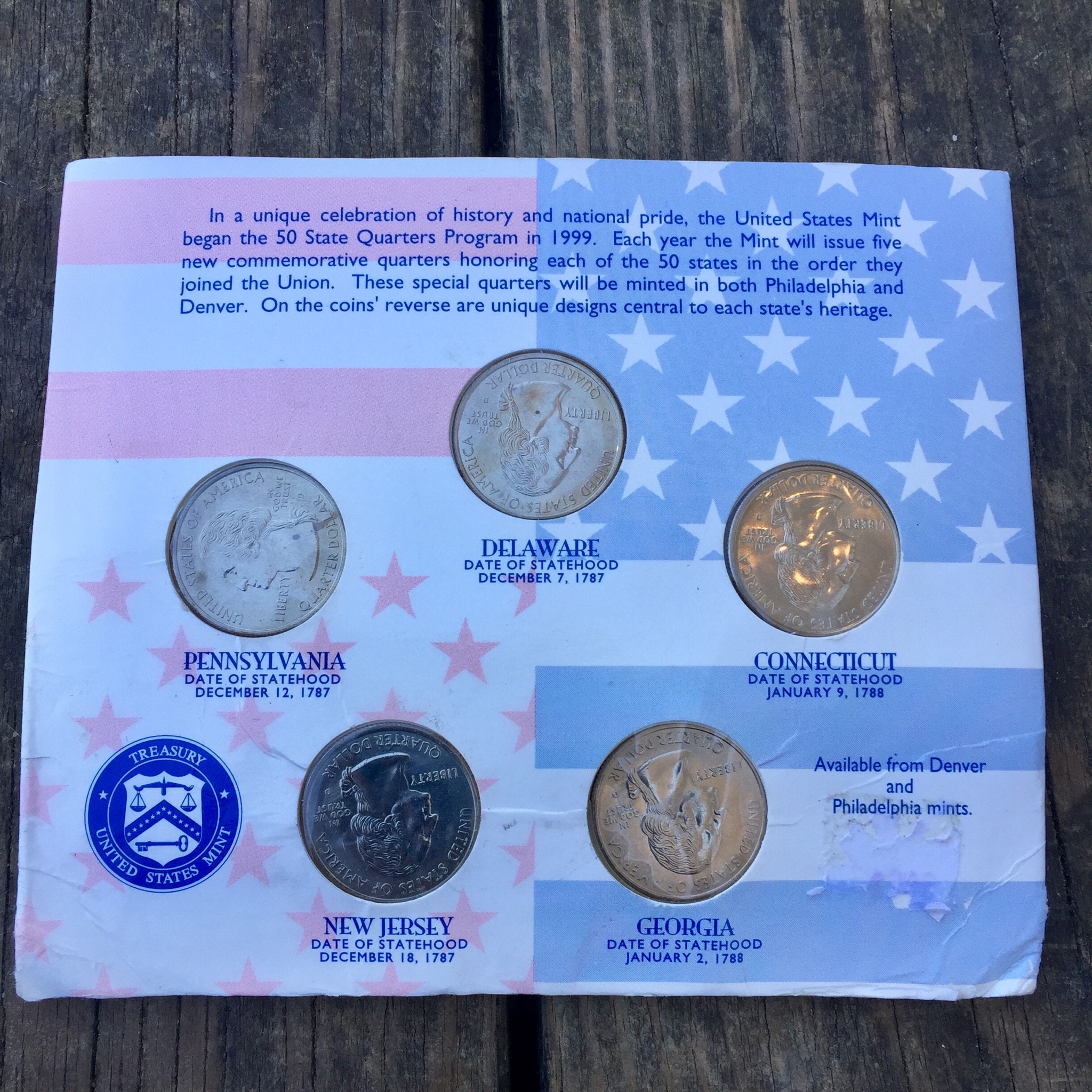 Hallmark American Spirit Collection State Quarters Set - Etsy