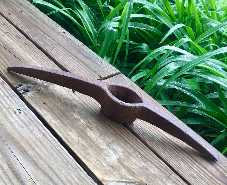 Antique Pick Axe Head Primitive Tool - Etsy