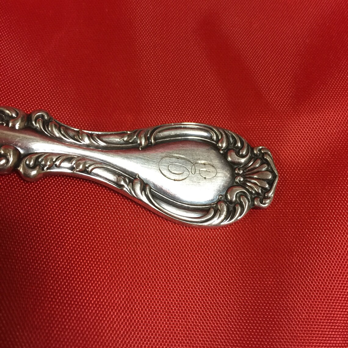 R Wallace 1835 A1 Silver Plated Ladle With E Monogram | Etsy