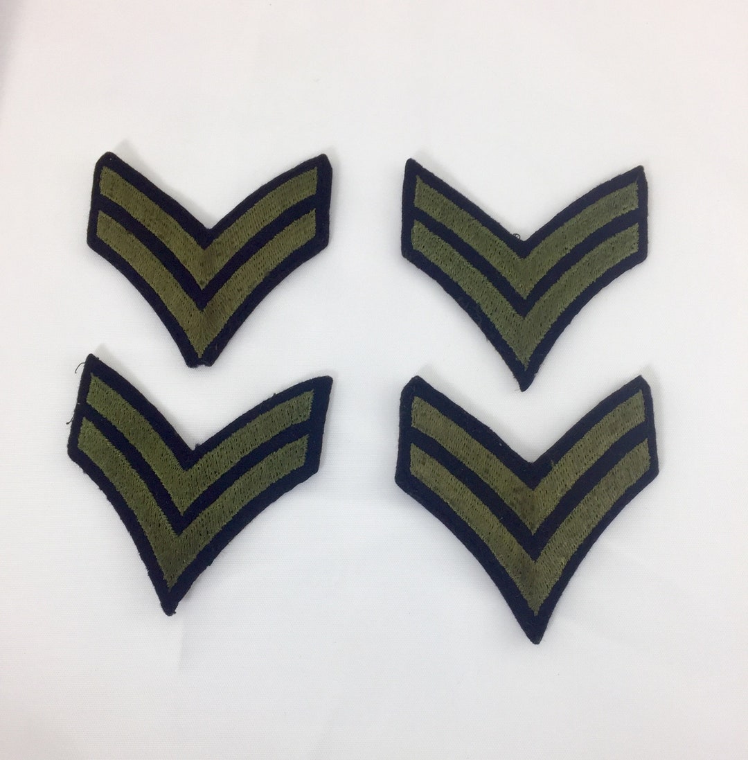 WW2 U.S. Military Corporal Chevrons - Etsy