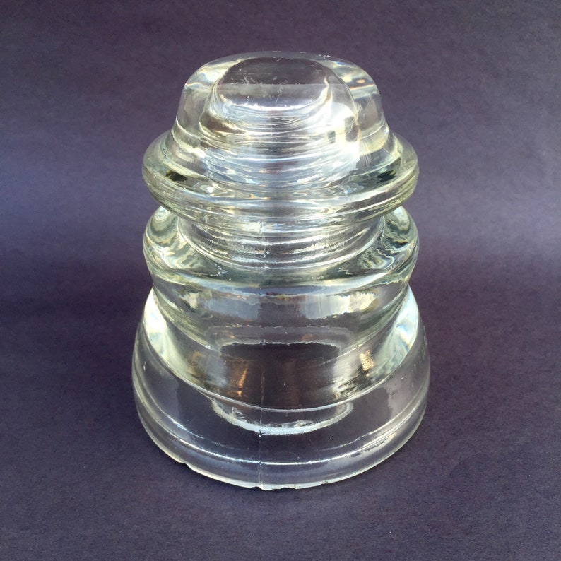 Hemingray 45 Clear Glass Insulator - Etsy
