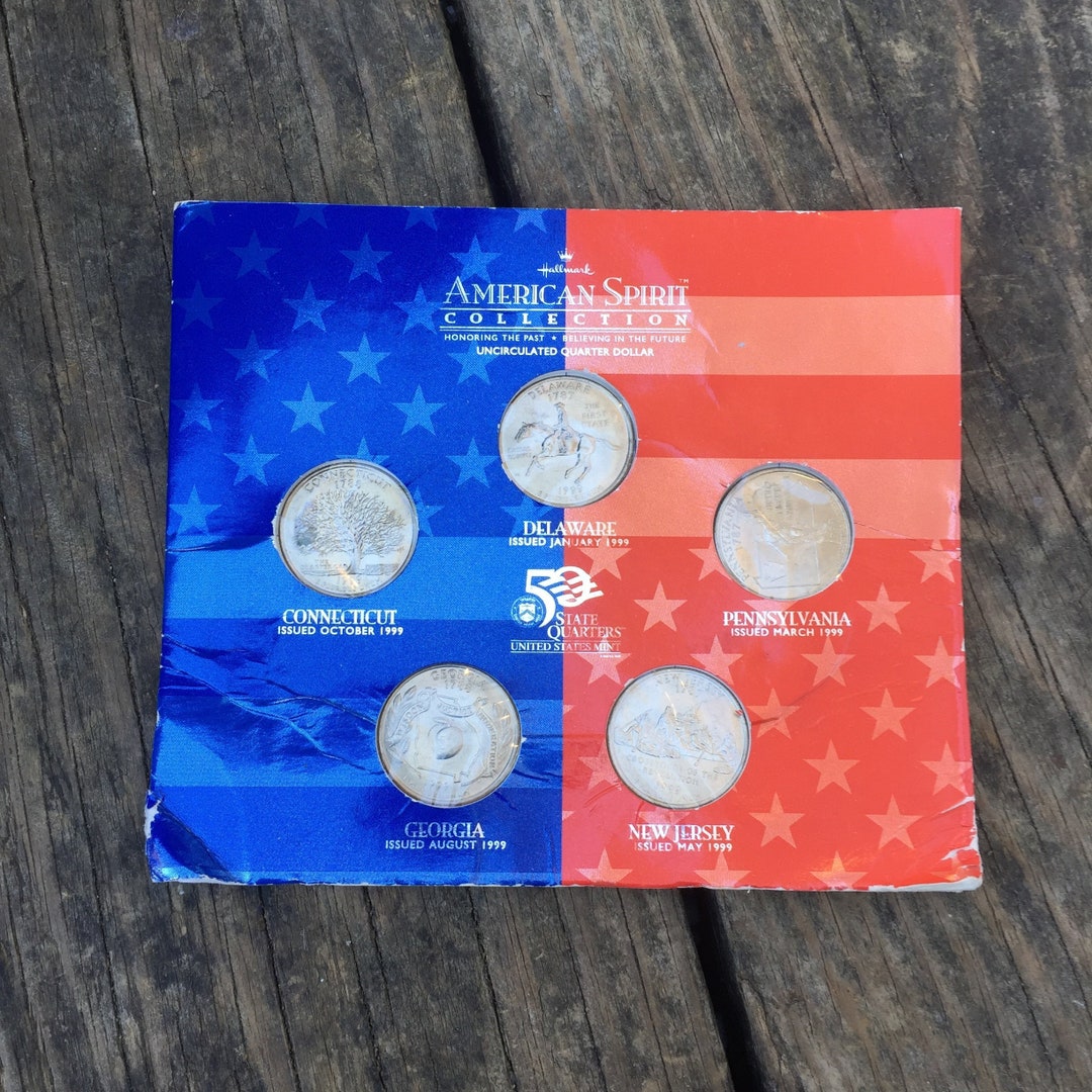 Hallmark American Spirit Collection State Quarters Set - Etsy