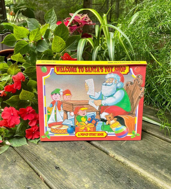 Welcome to Santas Toy Shop Pop-up Story Book by Grandreams - Etsy