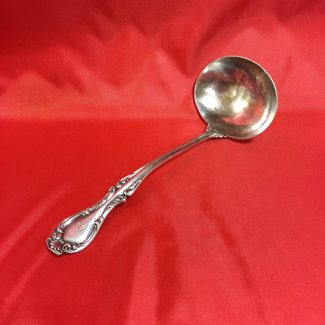 R Wallace 1835 A1 Silver Plated Ladle With E Monogram - Etsy.de