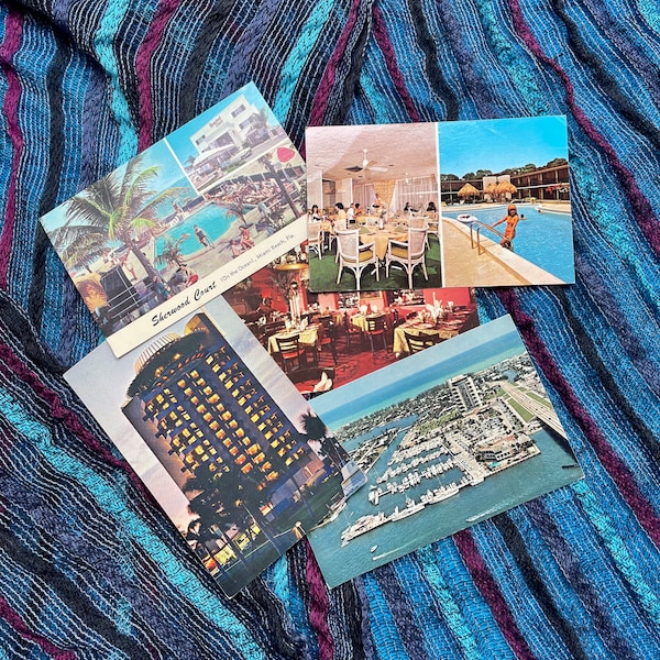 Hotel Postcards - Etsy