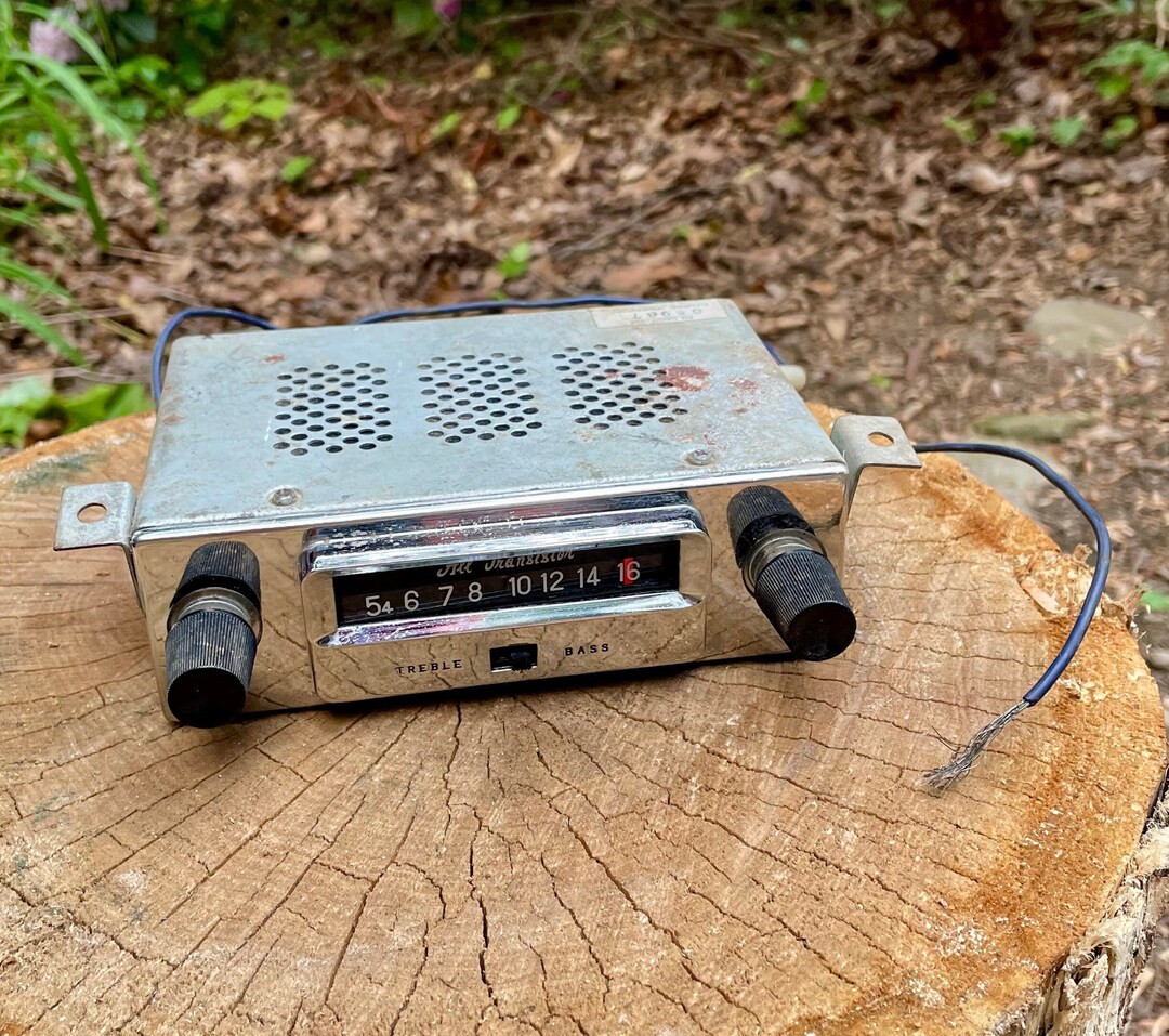 All Transistor Car AM Radio - Etsy