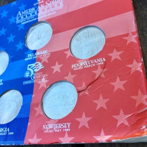 Hallmark American Spirit Collection State Quarters Set - Etsy