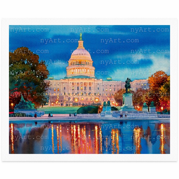 Washington Dc Poster - Etsy