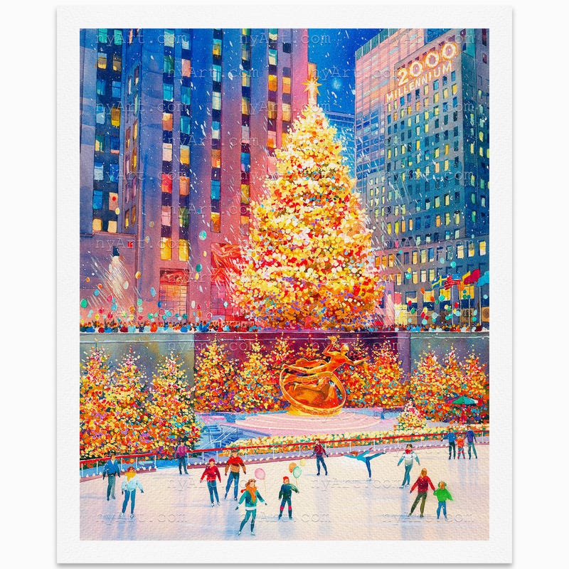 Tree Paint Center - Etsy