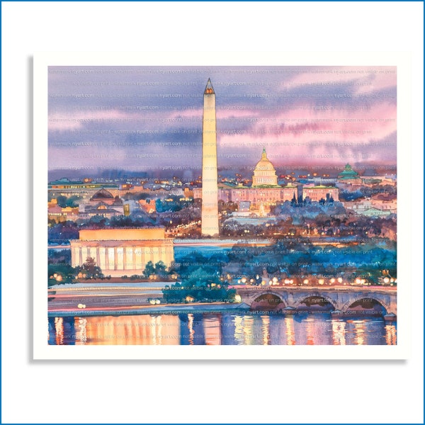 Washington Dc Poster - Etsy