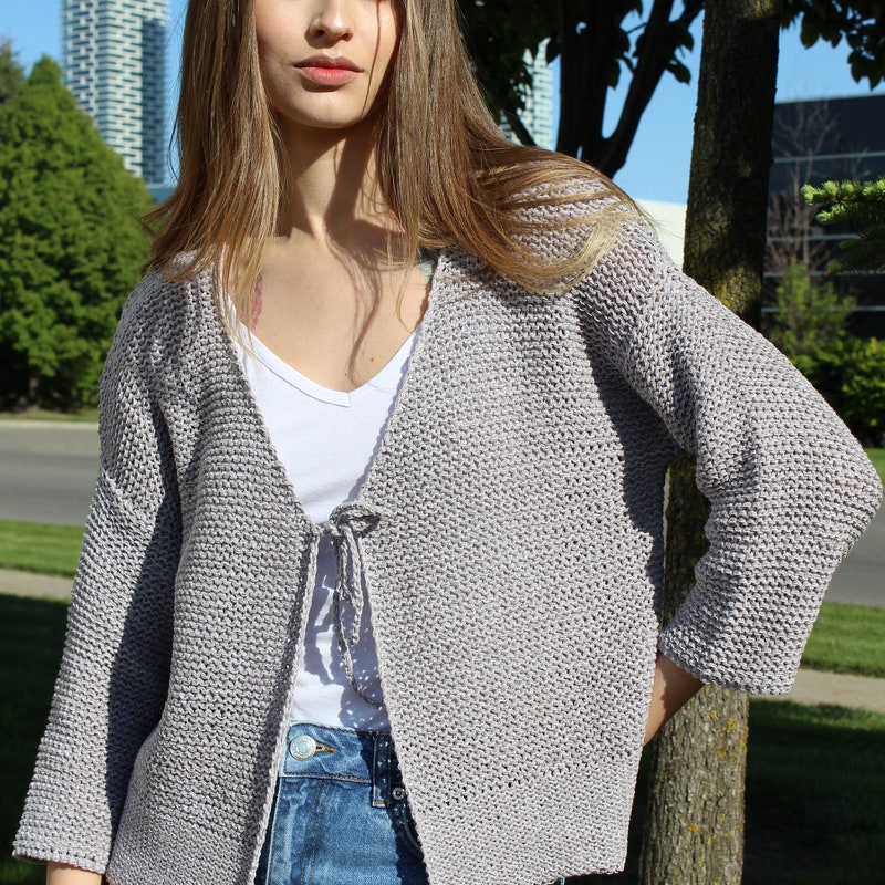 Hand Knit Jacket - Etsy