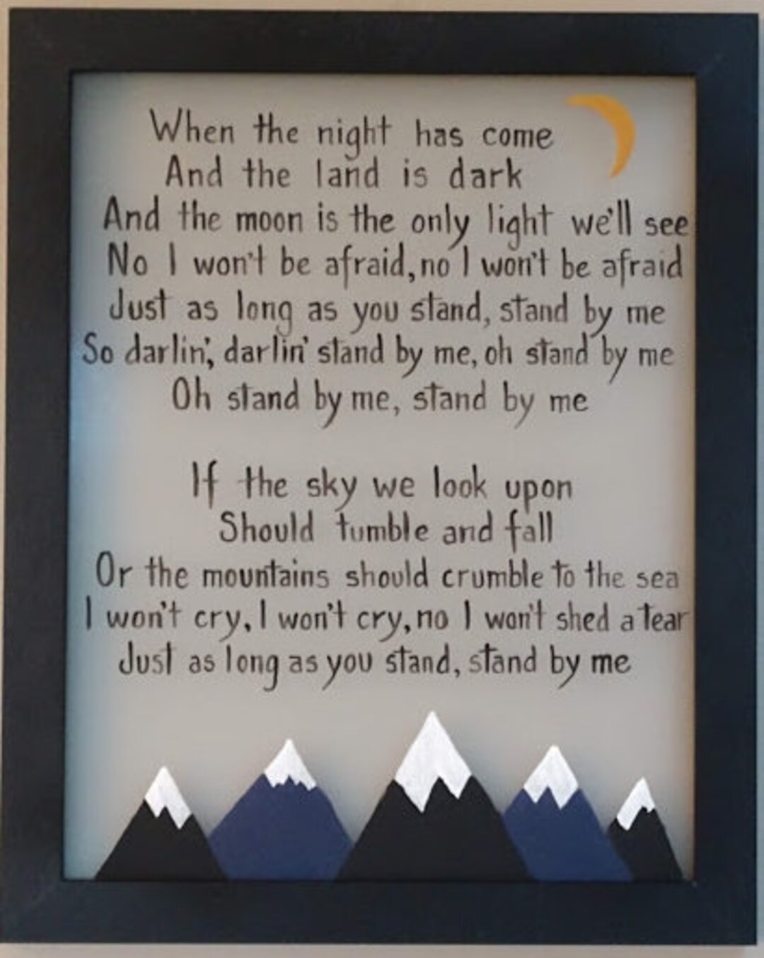 Stand by Me - Etsy