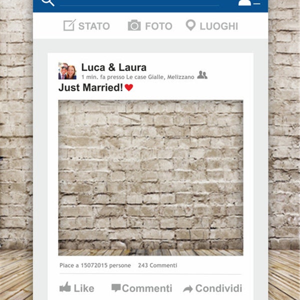 Facebook Photo Booth Frame - Etsy