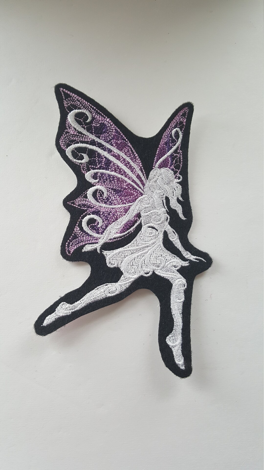 Baroque Fae Patch - Machine Embroidered - Iron-on - Fairy • Unique ...