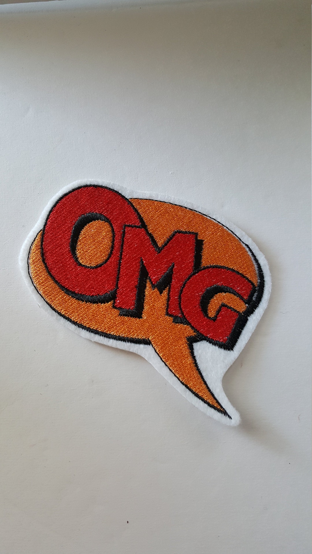 OMG Comic Book Patch - Machine Embroidered Iron-on - Comics • Comic ...