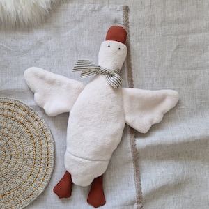 Plush Goose Sewing Pattern, Baby Comforter Toy (PDF Tutorial) - Etsy