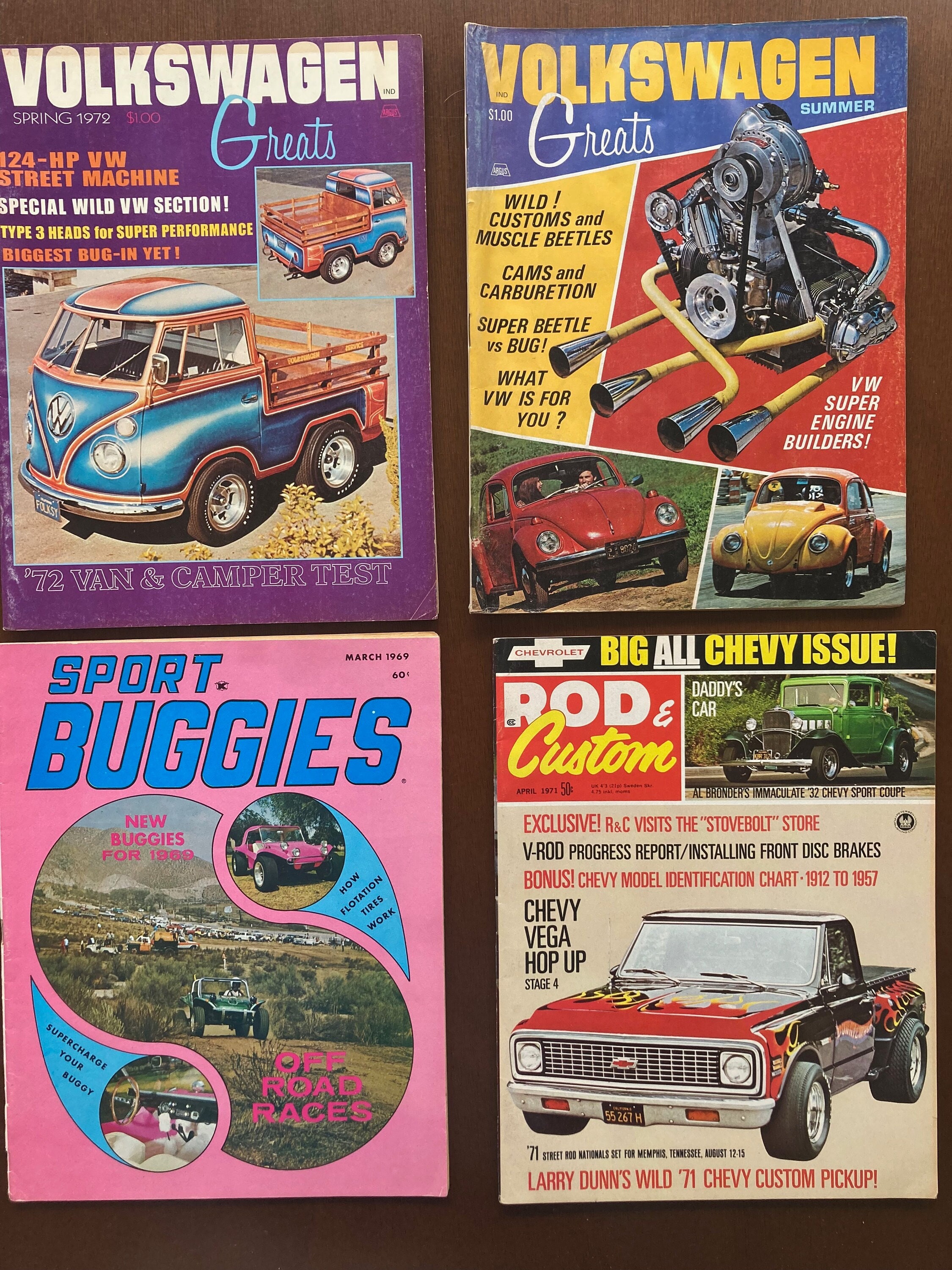 Group of 4 Vintage Magazines From the Estate of George Barris - Etsy