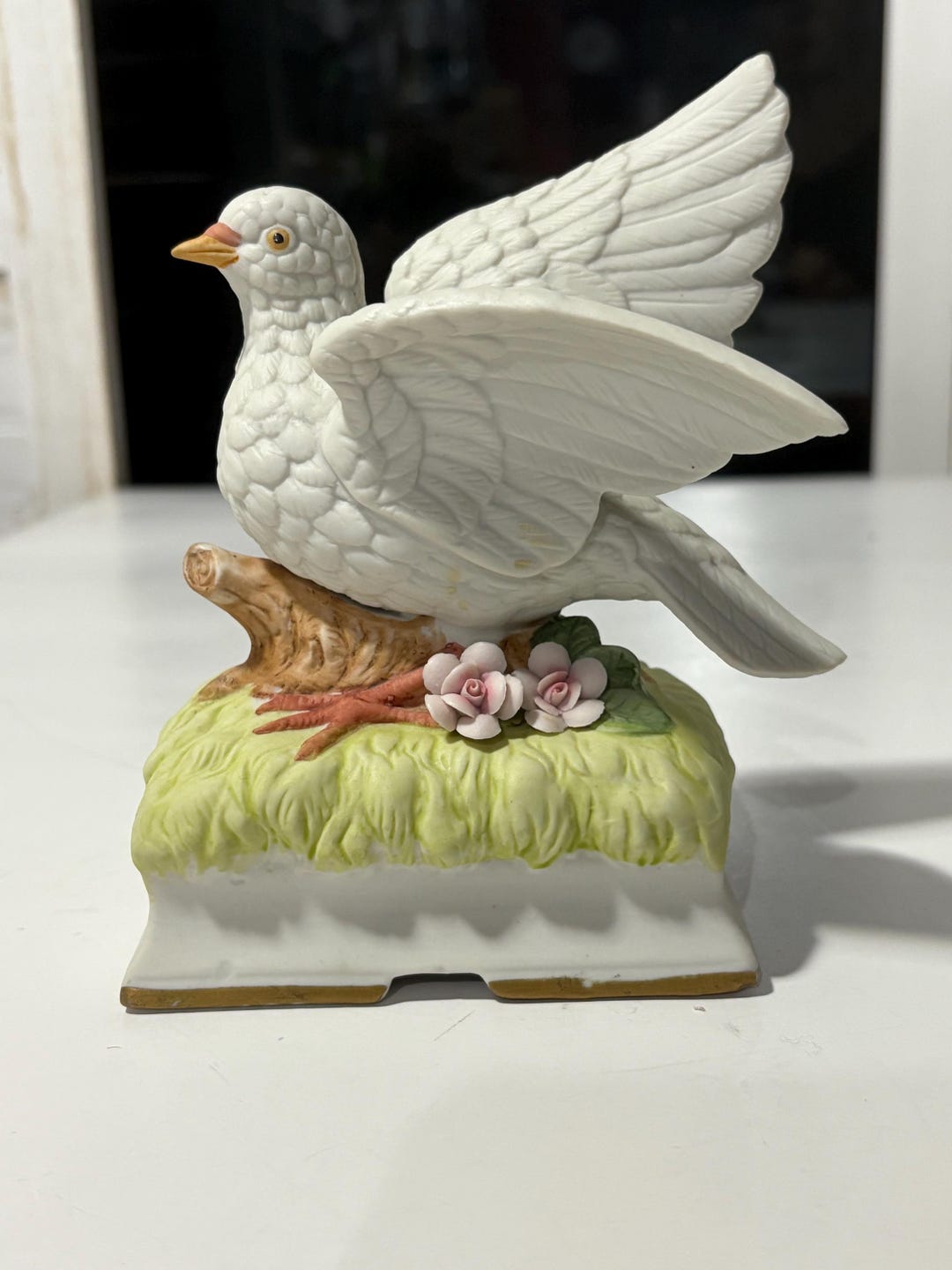 Vintage Towle Dove Music Box Porcelain Japan - Etsy
