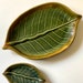 Pier 1 Leaf Shaped Platter and Side Dish Set of 2 - Etsy