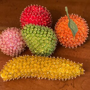 Beaded Fruit - Etsy